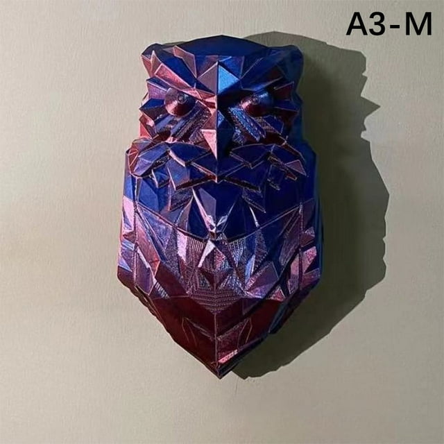 3D Animals LED Wall Light Night Owl Wall Lights Wall Bald Eagle Wall ...