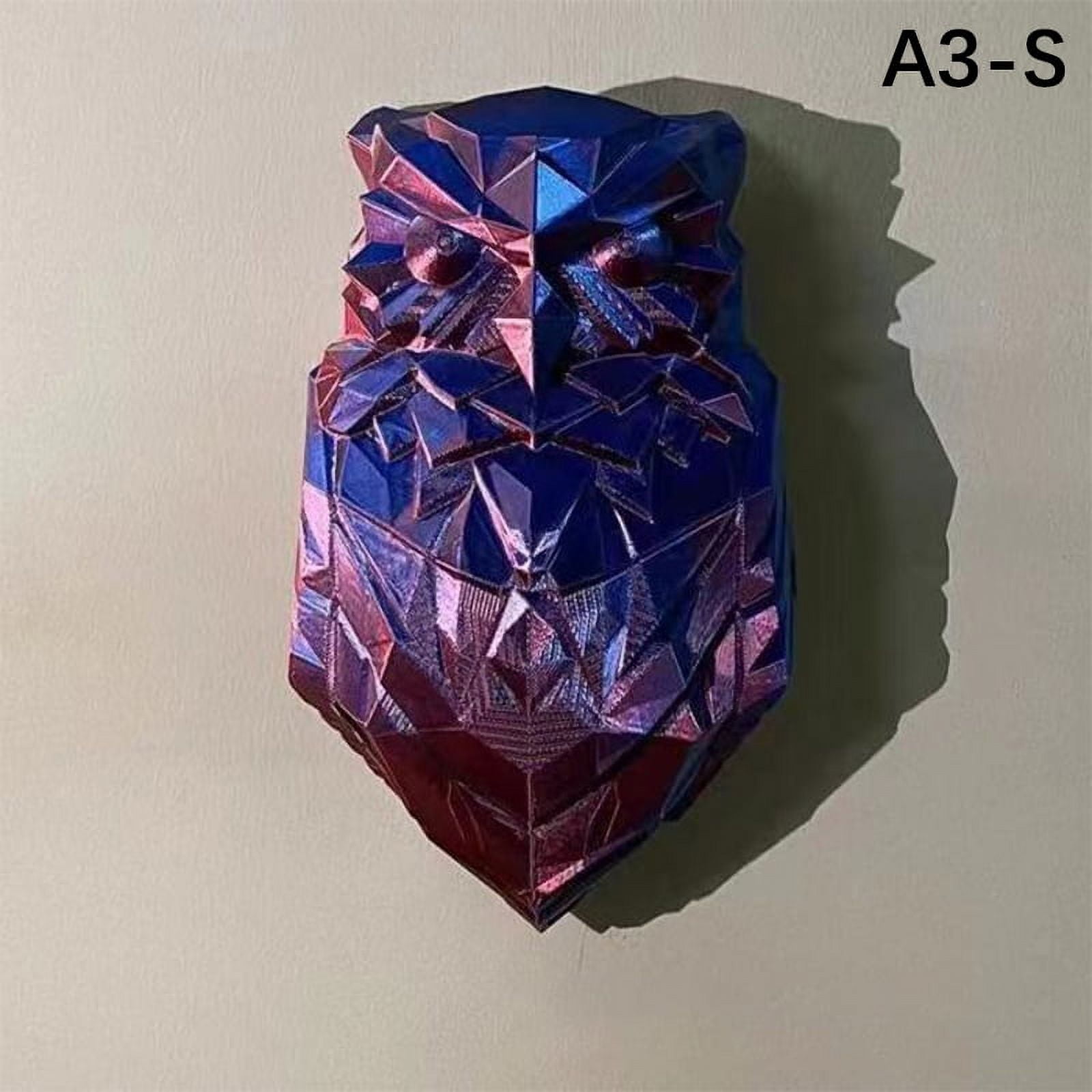 3D Animals LED Wall Light Night Owl Wall Lights Wall Bald Eagle Wall ...