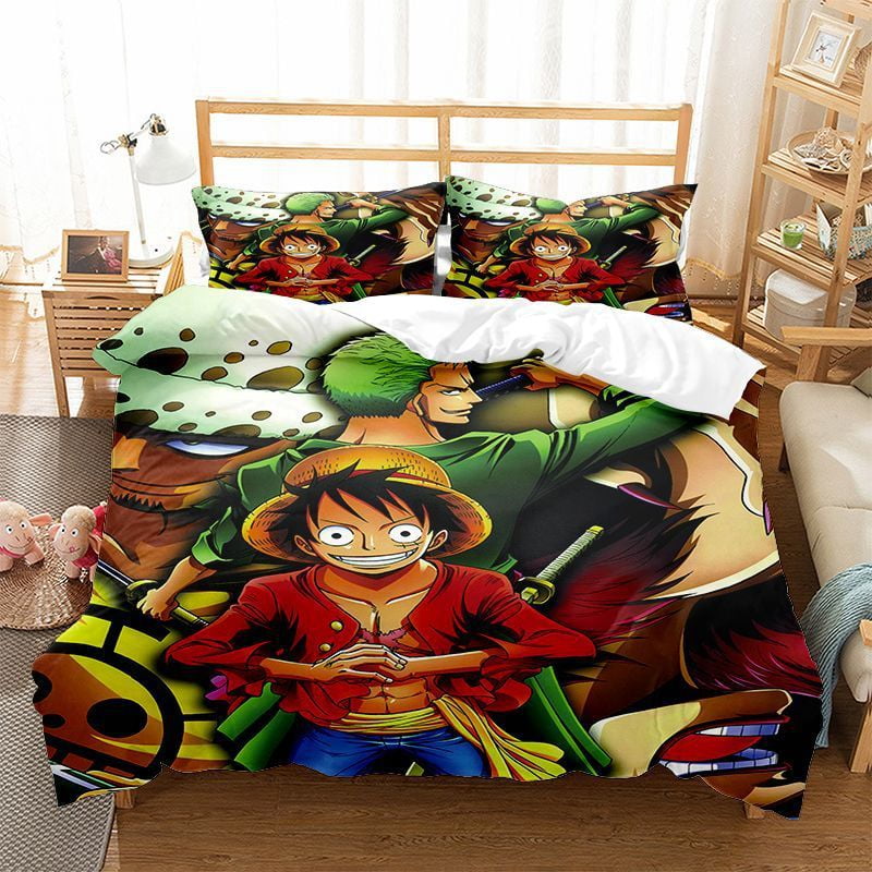3D Anime Bedding Duvet Cover Set Twin Full Queen King Size Novelty ...