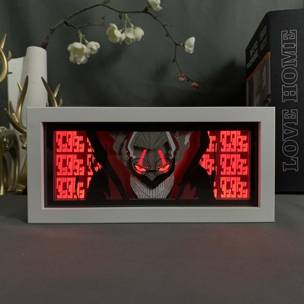 3D Anime Takakura Ken Figure 7-Color Changing Night Light LED Paper Cut ...