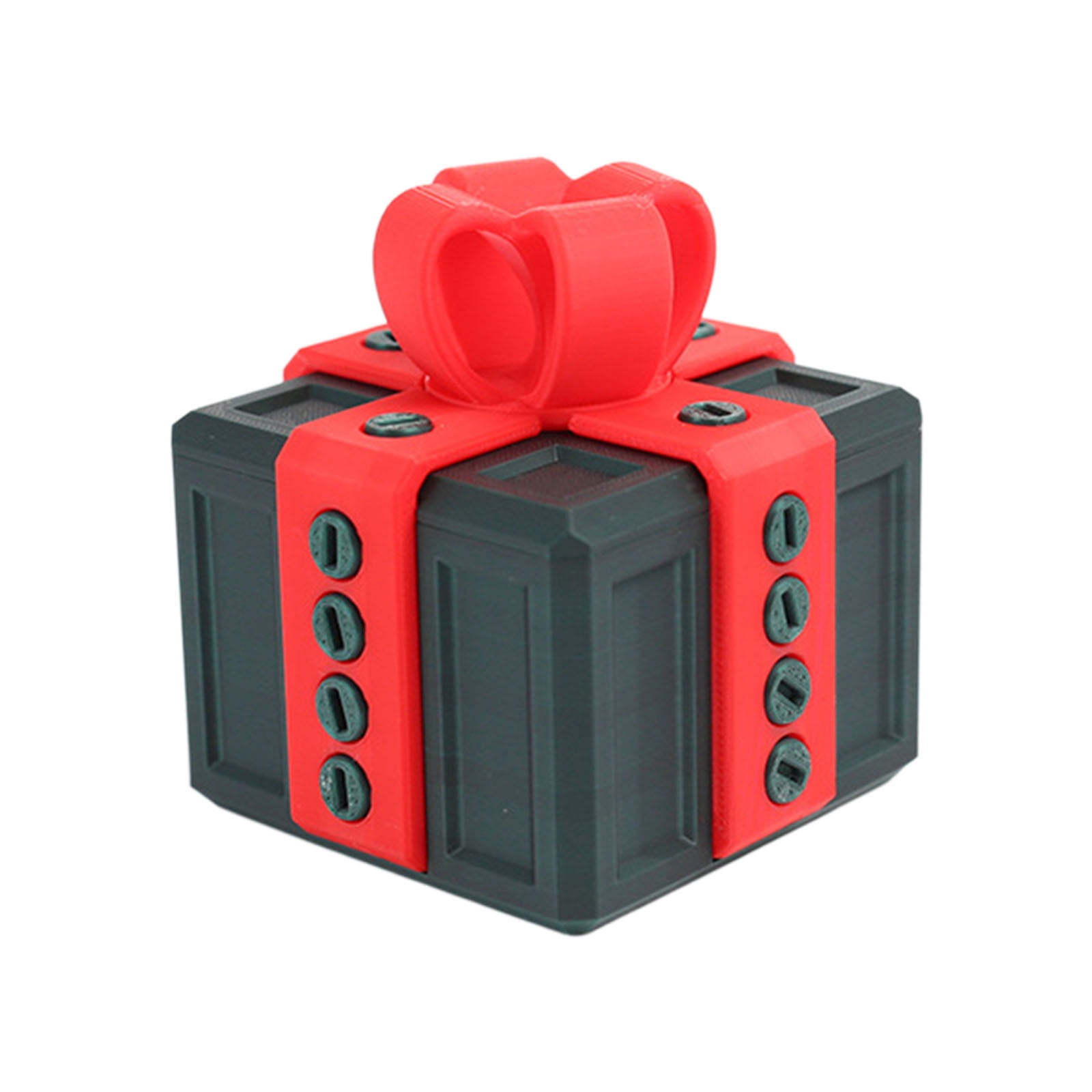 3D Annoying Gift Box with Screws, Christmas Colors Boxes Hilarious ...