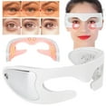 Vibrating Anti-Aging 3D Eye Massager, Rechargeable LED Therapy Glasses ...