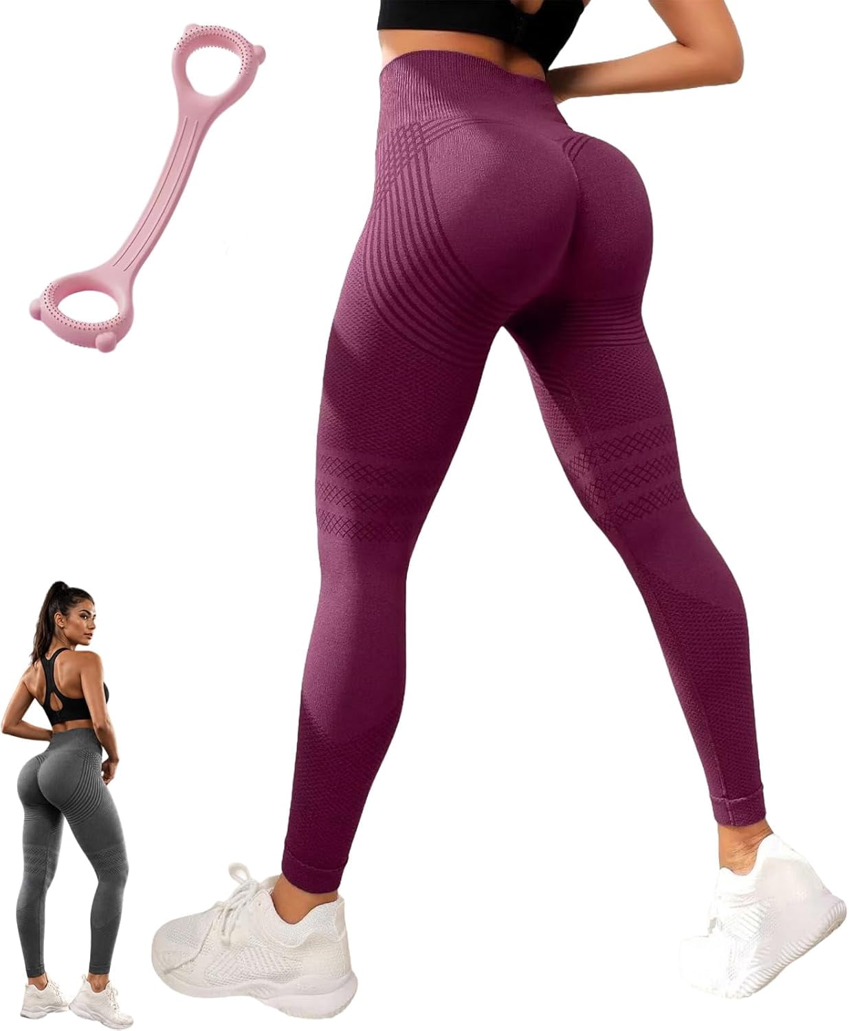 3D Anti Cellulite Compression Leggings for Women, High Waist Butt Lift ...