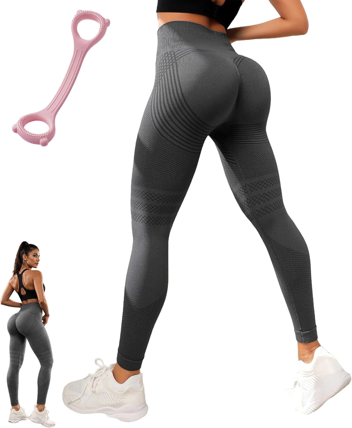 3D Anti Cellulite Compression Leggings for Women, High Waist Butt Lift ...