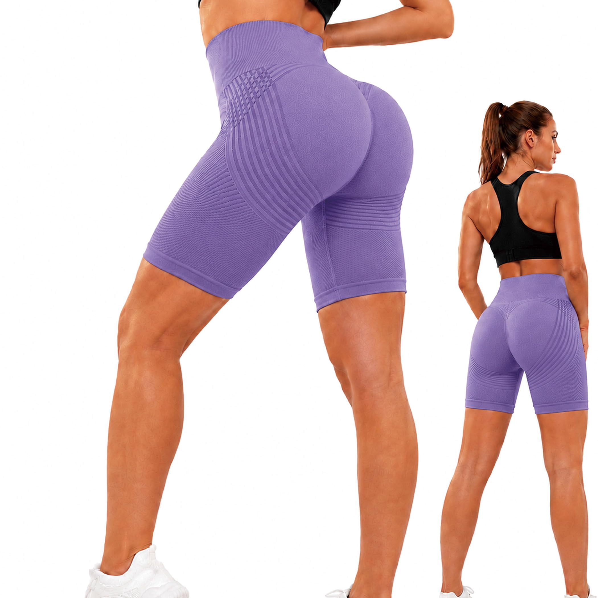 3D Anti Cellulite Leggings - 3D Cellulite Shorts, High Waist Yoga ...