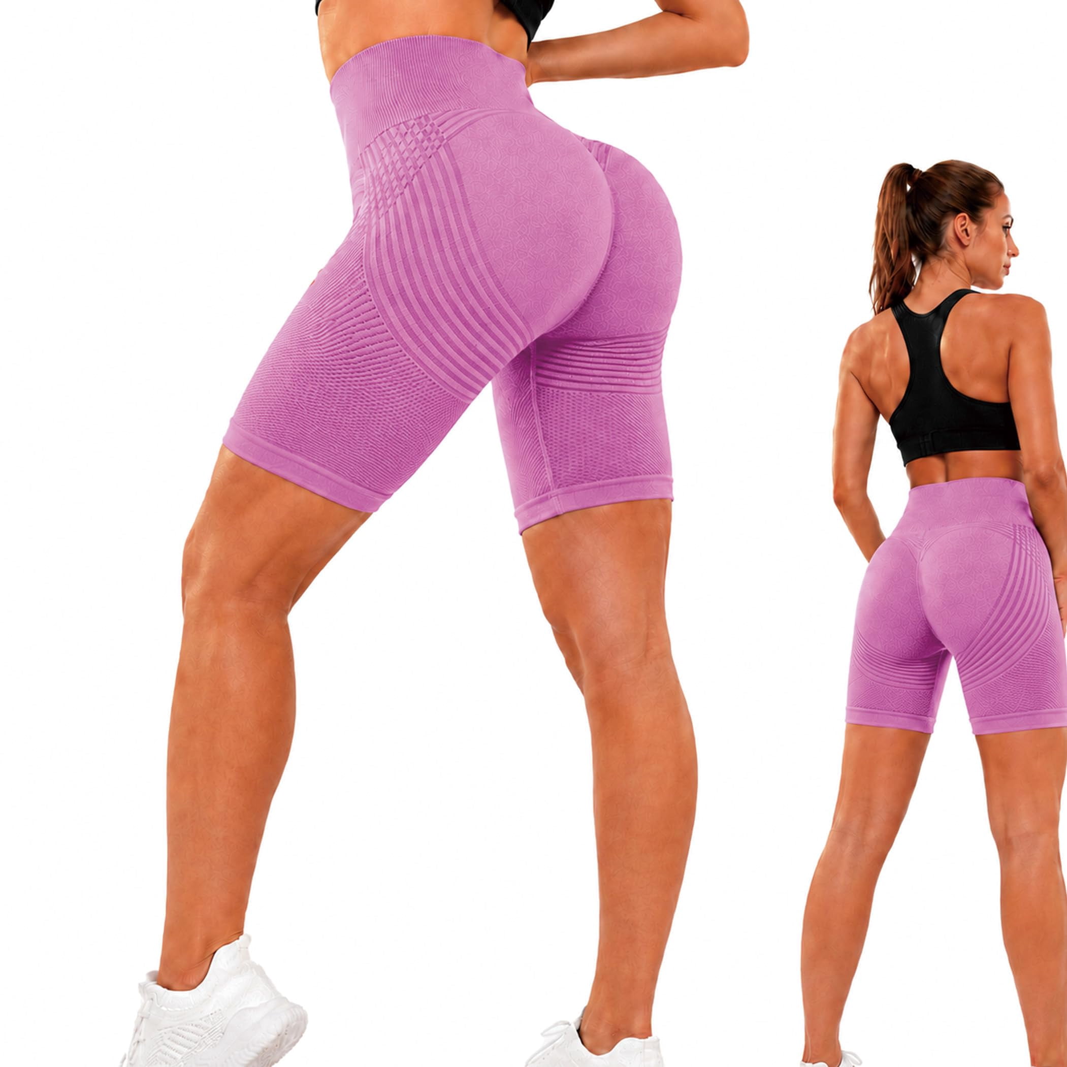 3D Anti Cellulite Leggings, High Waist Sculpting Cellulite Shorts for ...