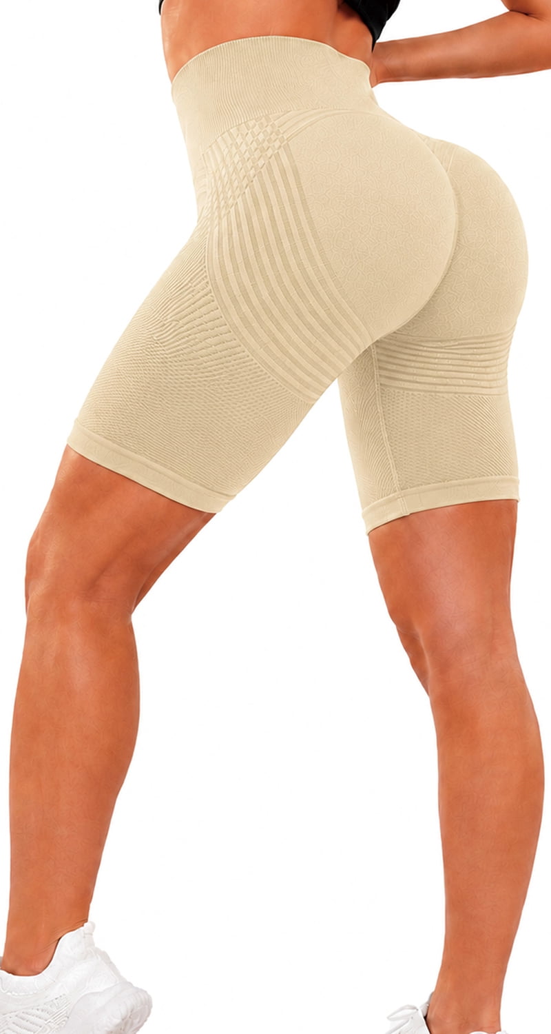 3D Anti-Cellulite Short Leggings, High Waisted Compression Sculpt ...