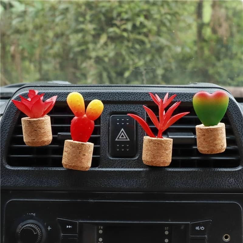 3D Artificial Plants Shape Aromatherapy Vent Car， Perfume Diffuser Car ...