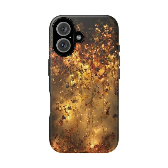 3D Autumn Leaves Phone Case Fall Foliage Warm Nature iPhone 17 through ...