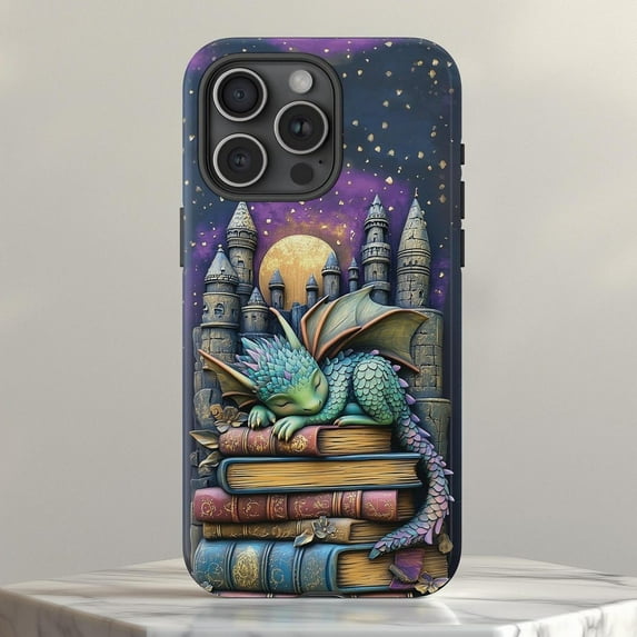 3D Baby Book Dragon Book Lovers Illusion Phone Case for 17 16 15 14 13 ...