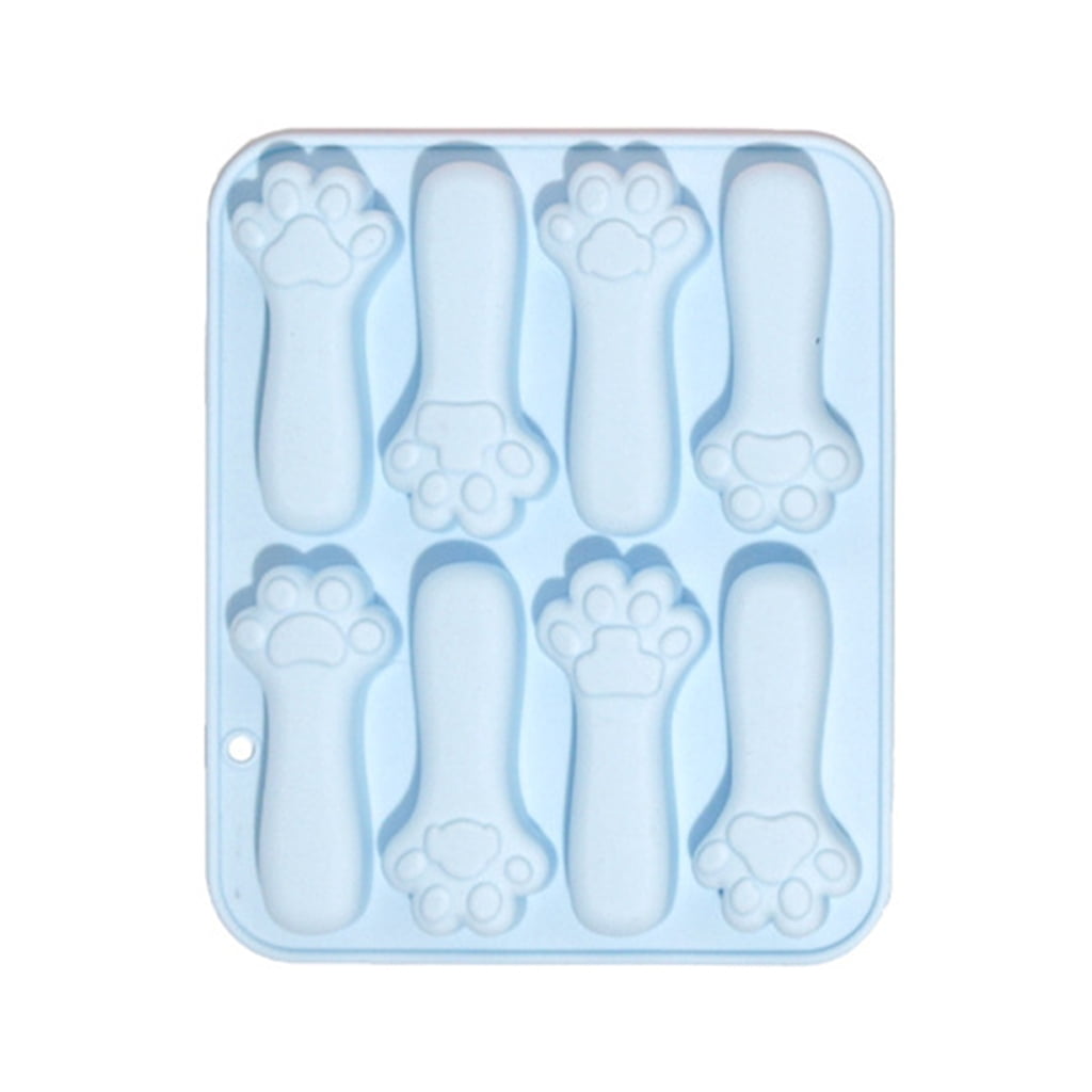 3D Bakeware Mold 4Cavity Cat Claw Biscuit Mold Handmade Silicone ...