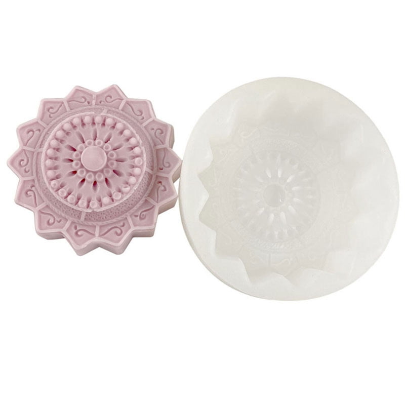 3D Bakeware Tools Sugarcraft Mould Cake Mold Vintage Embossed Pattern ...