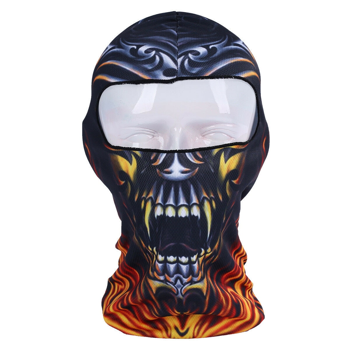 3D Balaclava Ski Mask Cool Skull Animal Full Face Mask Motorcycle ...