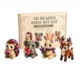 3D Beaded Animal Craft Kit Diy Animal Beads Set For Kids Adults ...