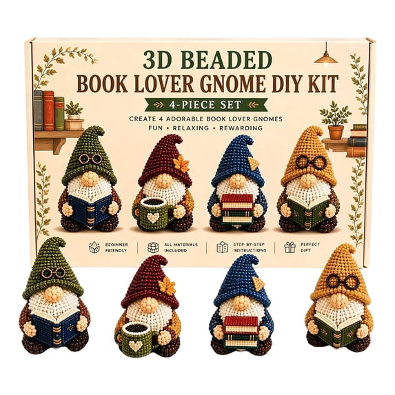 3D Beaded Animal DIY Craft Kit, Petite Beadwork Kit for Beginners ...