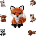 3D Beaded Animal DIY Kit 7 Designs Beading Embroidery for Beginners ...