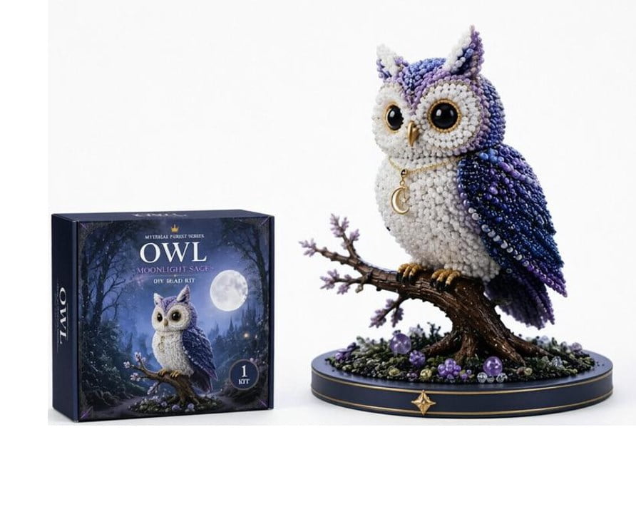 3D Beaded Animal Kit, Mythical Guardian Diy Animal Beading Kit, Unique ...