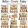 3D Beaded Animals Craft Kit,DIY Handmade Bead Art Set for Beginner ...