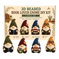 3D Beaded Gnome DIY Kit, 4-Piece Set, Beginner Friendly Bead Craft Kit ...