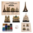 3D Beaded Paris Landmarks DIY Kit, Stylish Architecture Beading Craft ...