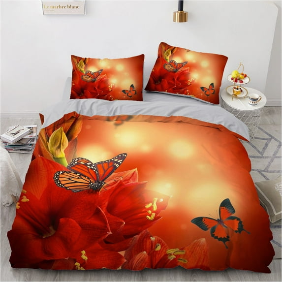 3D Bedding Set Custom Single King Size 3PCS Duvet Cover Set Blanket ...