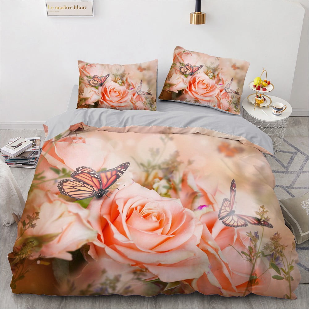 3D Bedding Set Custom Twin Full King Size 3PCS Duvet Cover Set ...