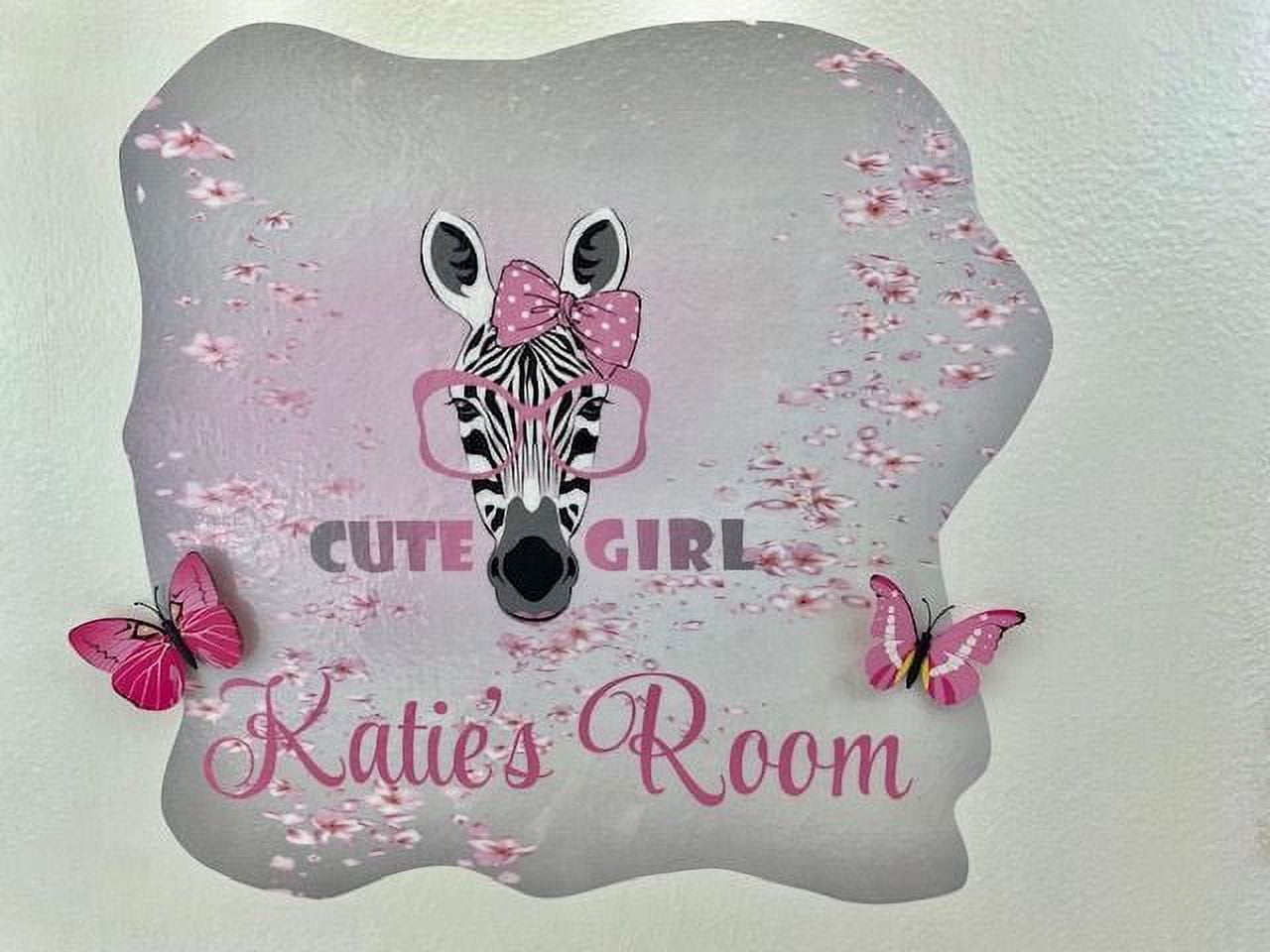 3D Bedroom Wall Decal Sticker For Girls Custom Designs With 3D ...