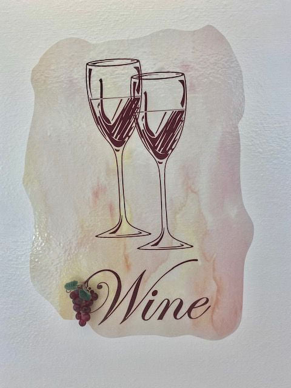 3D Bedroom Wall Decal Sticker For Unisex Custom Designs With 3D Grapes ...