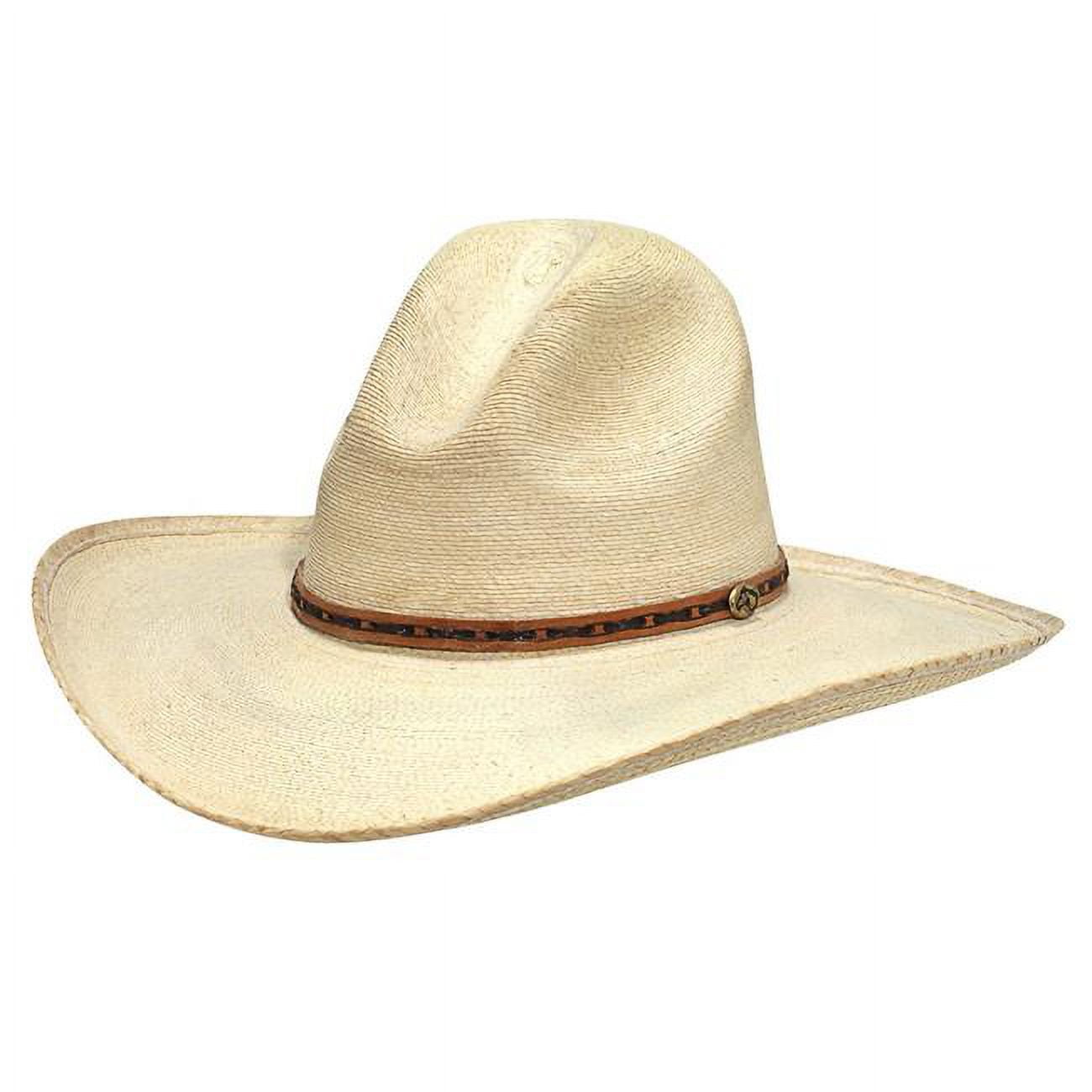 3D Belt D28500-7 4 in. Deadwood-30X Palm-Gus Crown Cowboy Hat - Size 7 ...