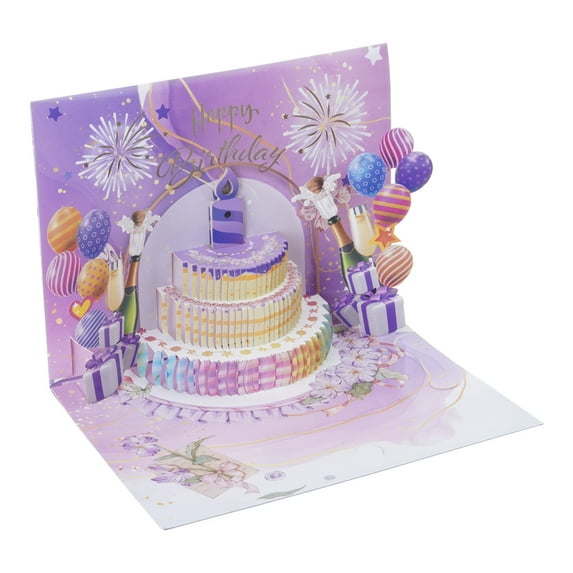 3D Birthday Greeting Card With Music And Light Light and Sound Happy ...