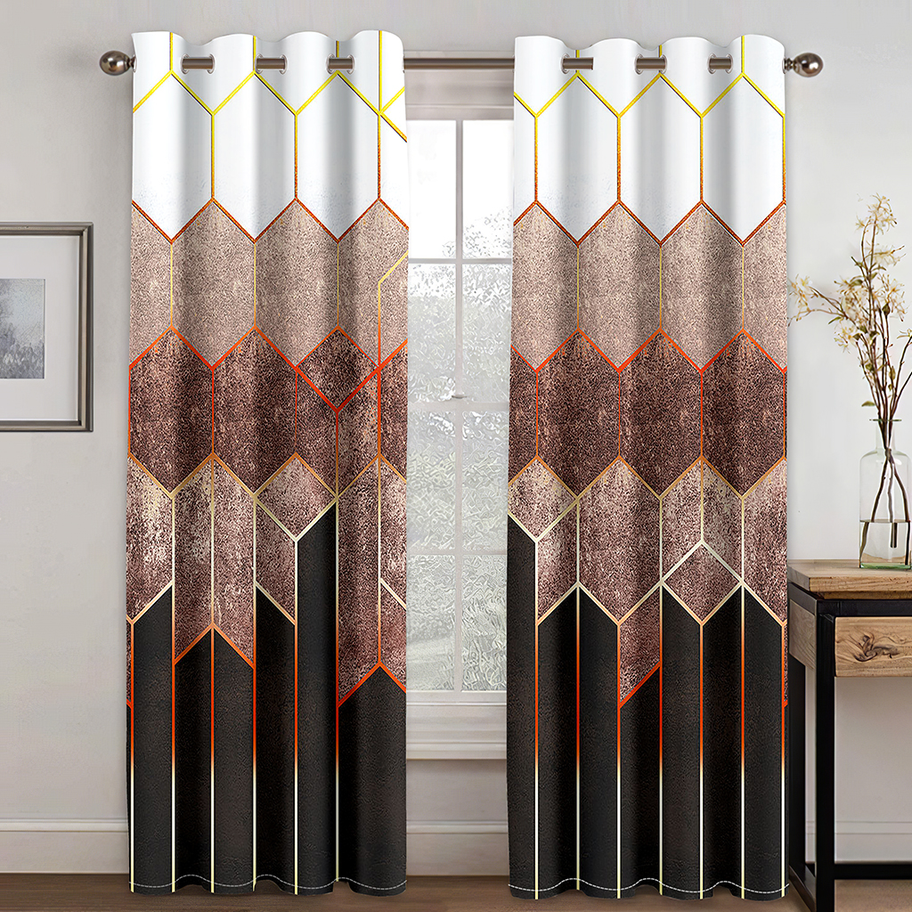 3D Black Gold Dali Texture Curtains European Luxury Home r Shading ...