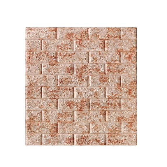 3D Brick Pattern Self Adhesive Wall Panels, Insulated Soundproof ...