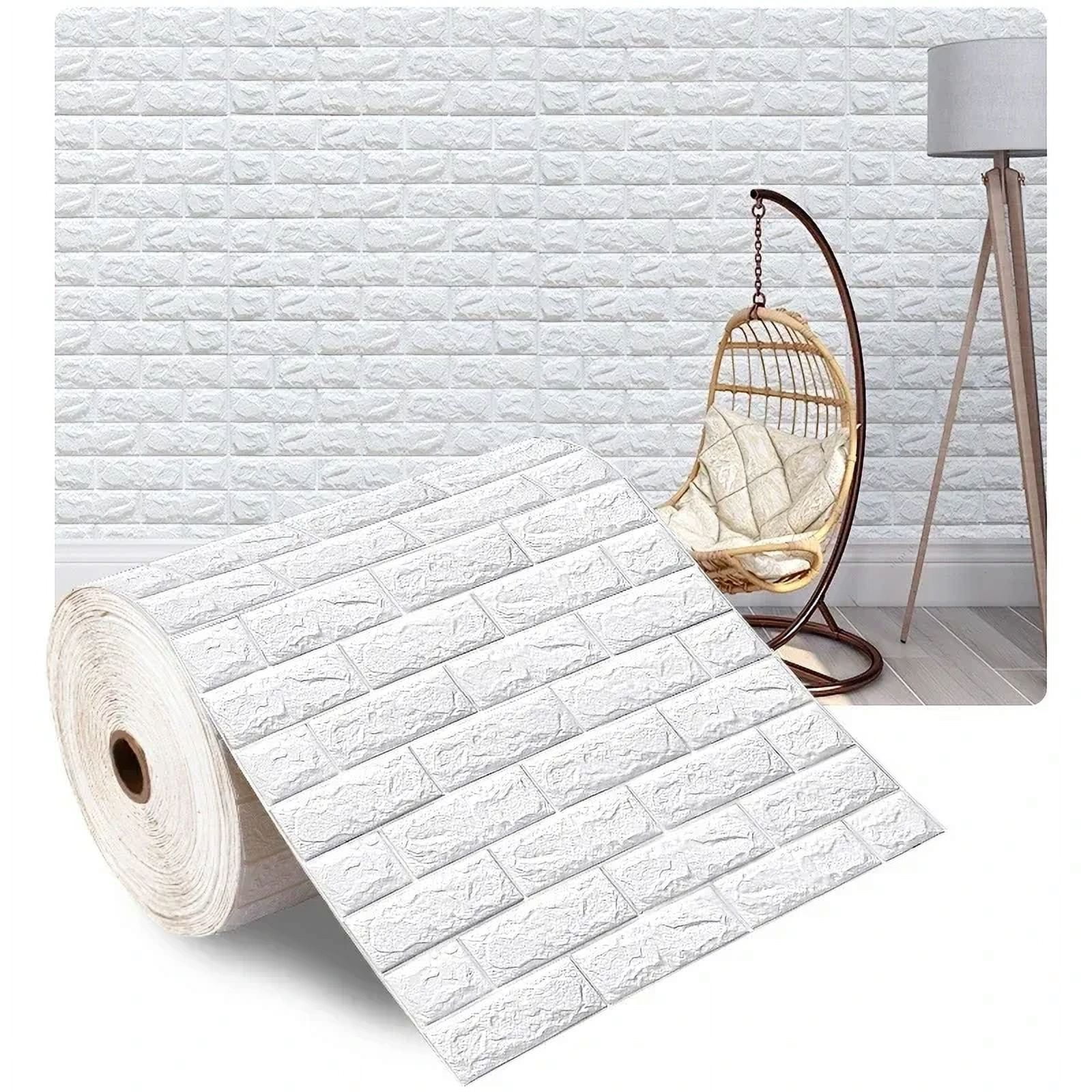 3D Brick Self-Adhesive Wallpaper Peel and Stick Wall Panel for Home ...