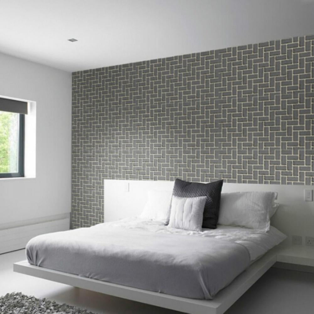 3D Brick Wall Stickers Self-Adhesive PVC Wallpaper Peel and Stick 3D ...
