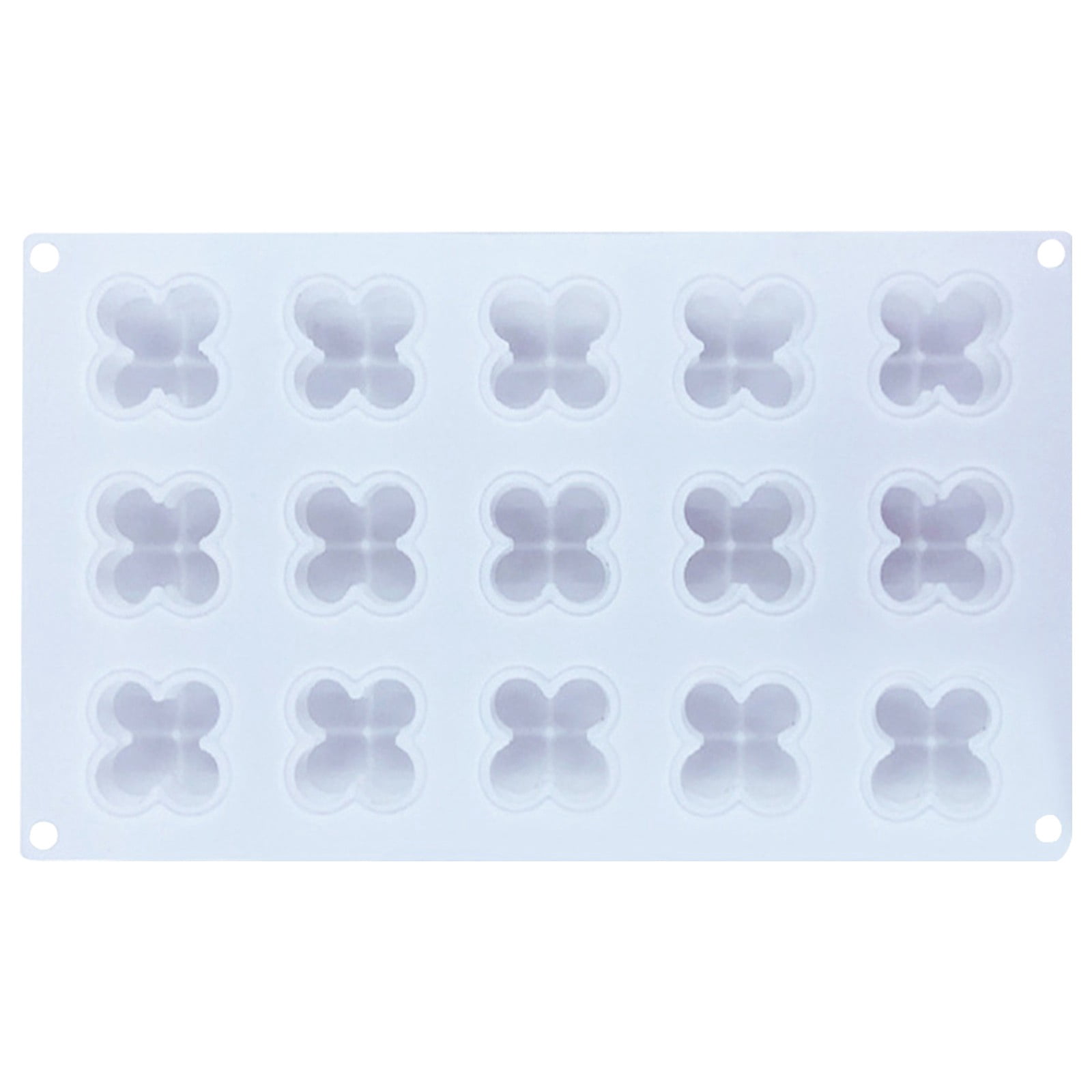 3D Bubble Candle Silicone Molds 15 Cavity Cube Silicone Candle Molds ...