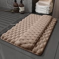 3D Bubble‑Textured Plush Bath Mat Non‑Slip Soft Water‑Absorbent ...