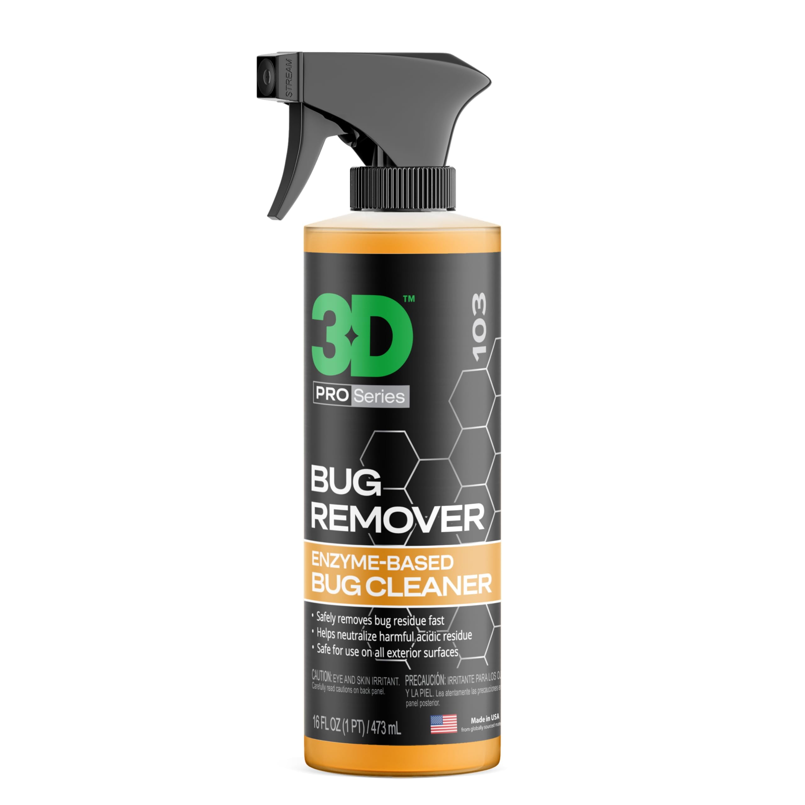 3D Bug Remover - All Purpose Exterior Cleaner & Degreaser to Wipe Away ...