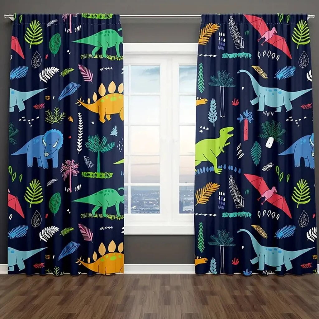 3D Building Block Splicing Curtains Bedroom Living Room Kitchen rations ...