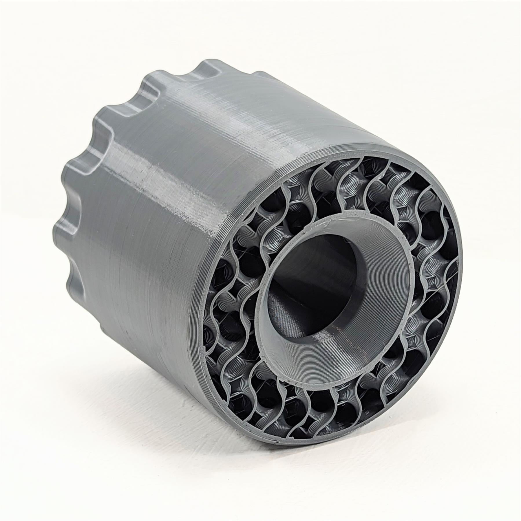 3D Cabin 2.50 Exhaust Tip Silencer Baffle Muffler Sound Dampener ...
