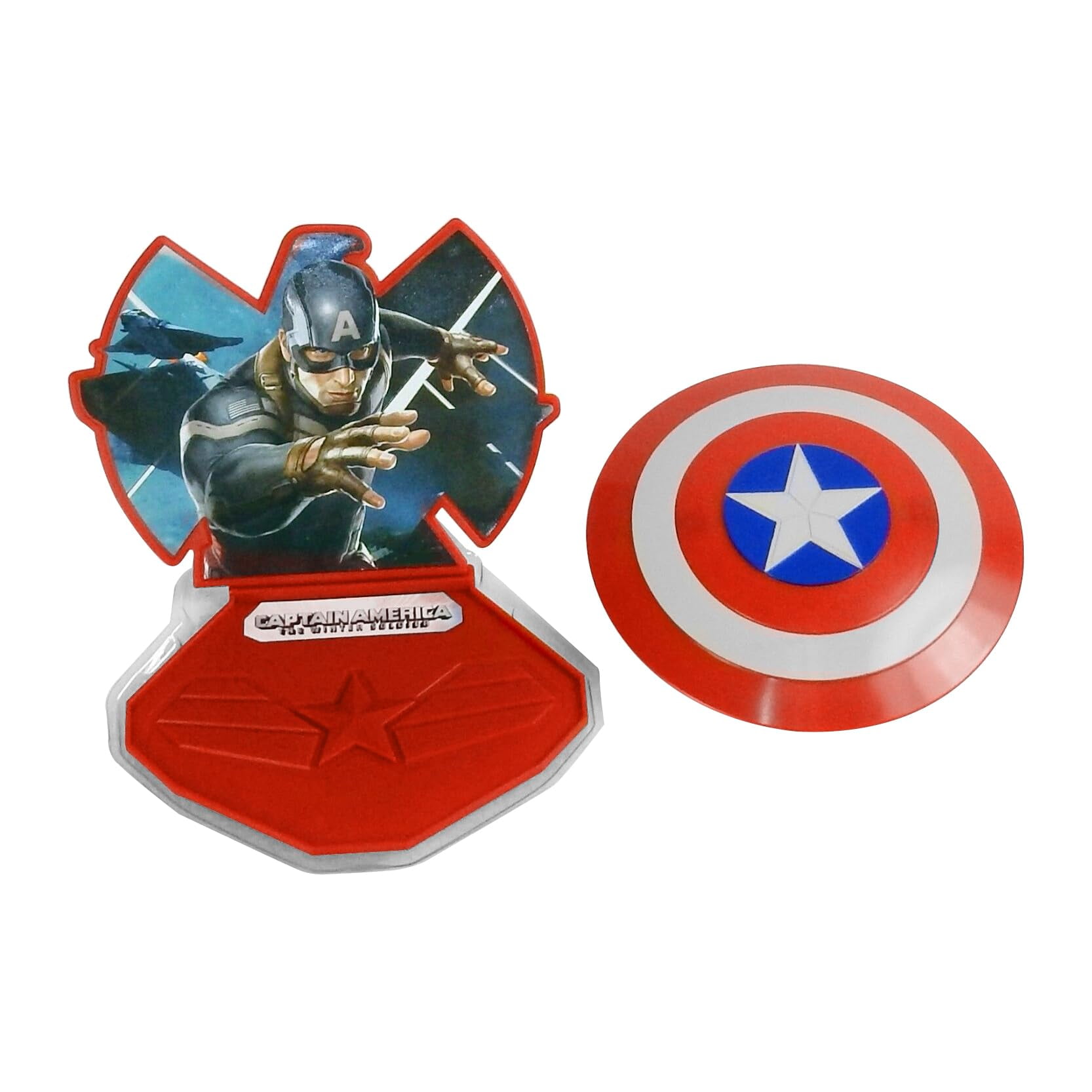 3D Cake Topper - Captain America 'The Winter Soldier' with Shield ...