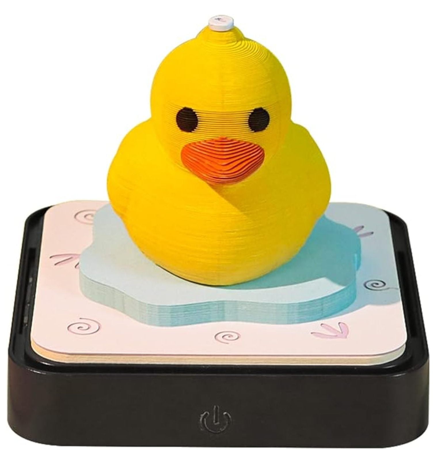 3D Calendar 2026,3D Memo Pad Time Piece Calendar 2026 Yellow Creative ...