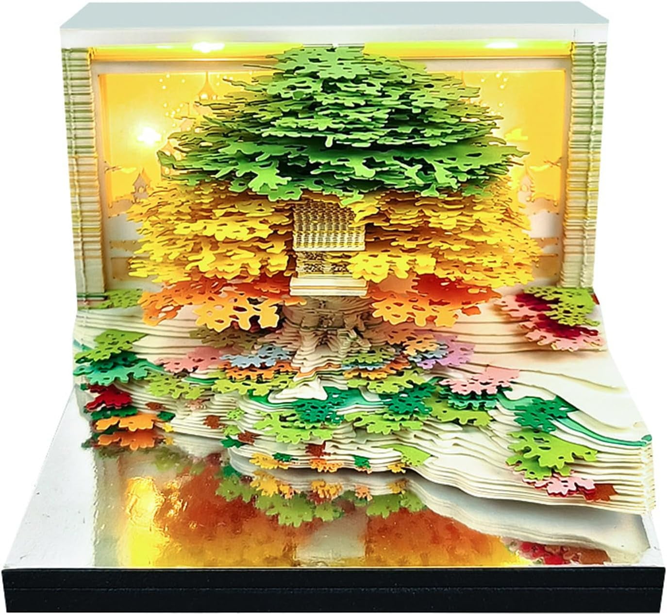 3D Calendar 2026 Unique Paper Sculpture Calendar For Desk Decor Paper ...