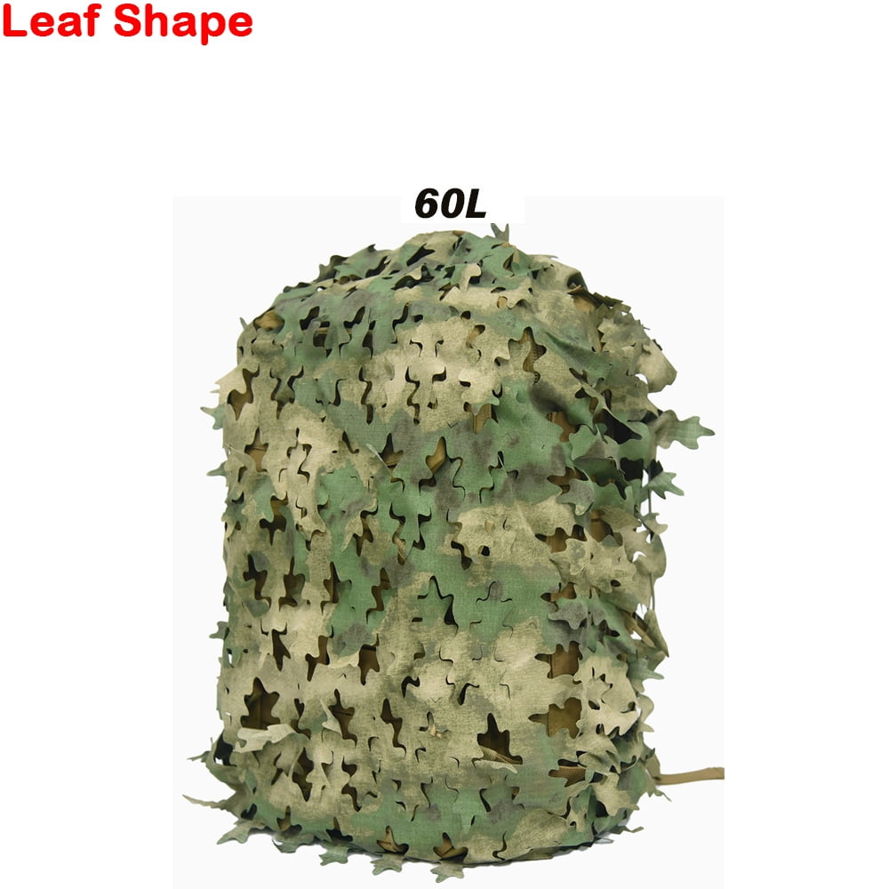 3D Camo Net Backpack Cover 60L 80L Laser Cut Camouflage Hunting ...