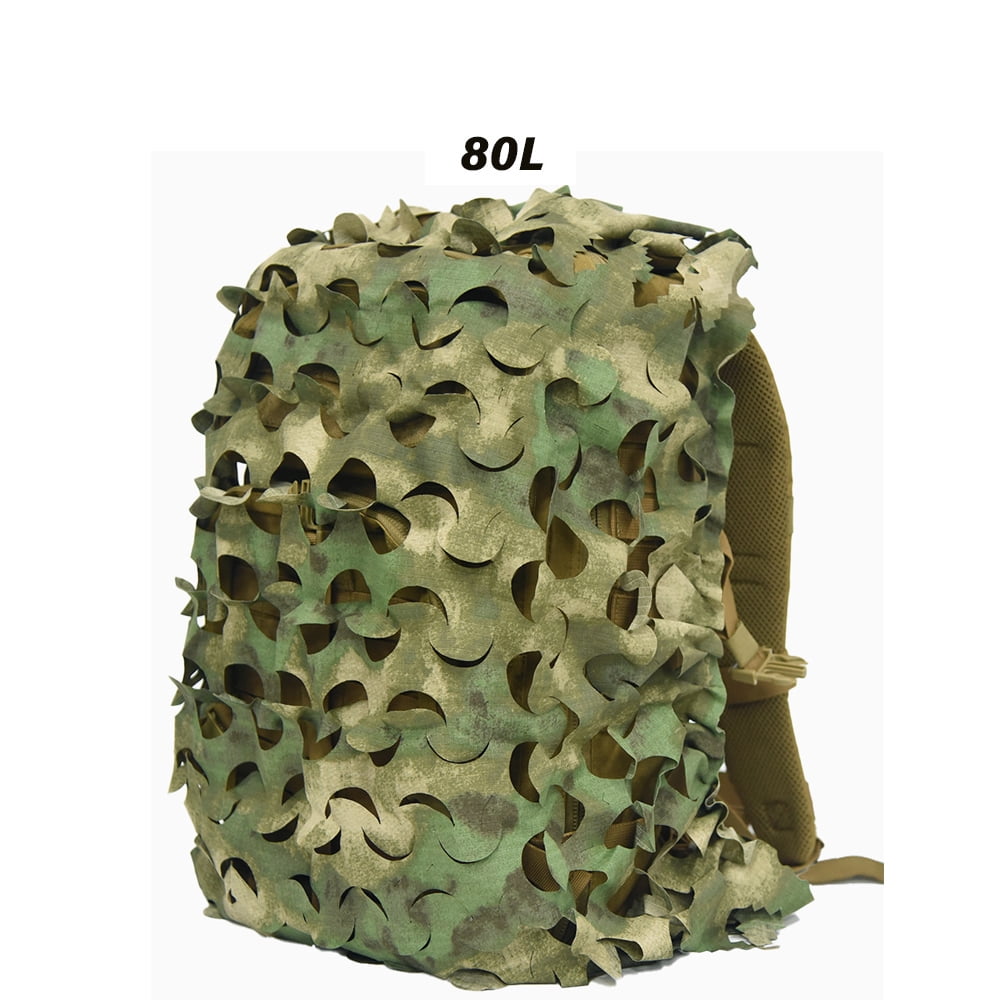 3D Camo Net Backpack Cover 60L 80L Laser Cut Camouflage Hunting ...