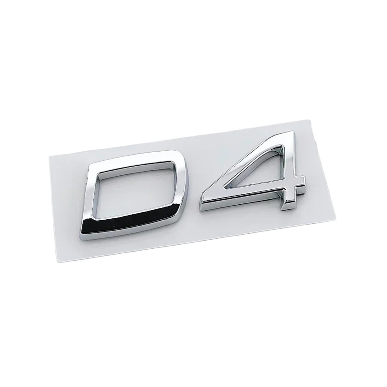 3D Car ABS Rear Trunk Badge Emblem Sticker Compatible with D2 D3 D4 D5 ...