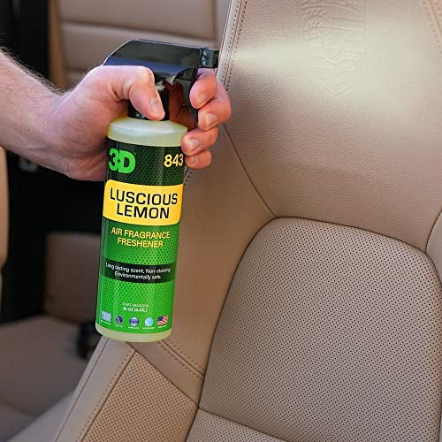 3D Car Air Freshener |16oz. | (Luscious Lemon Scent) - Walmart.com