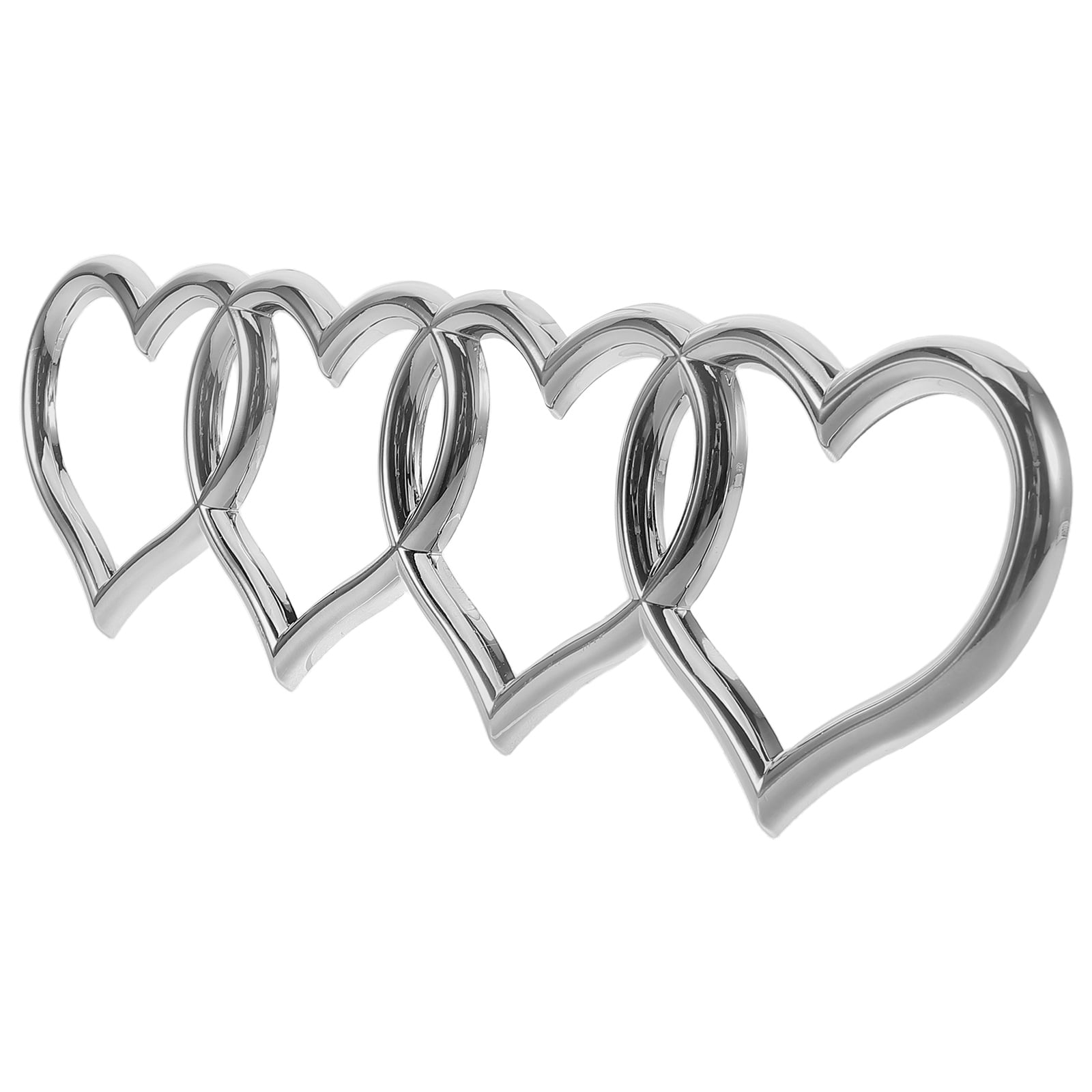 3D Car Decals,Heart Decals for Cars Car Accessories Car Trunk Badge ...