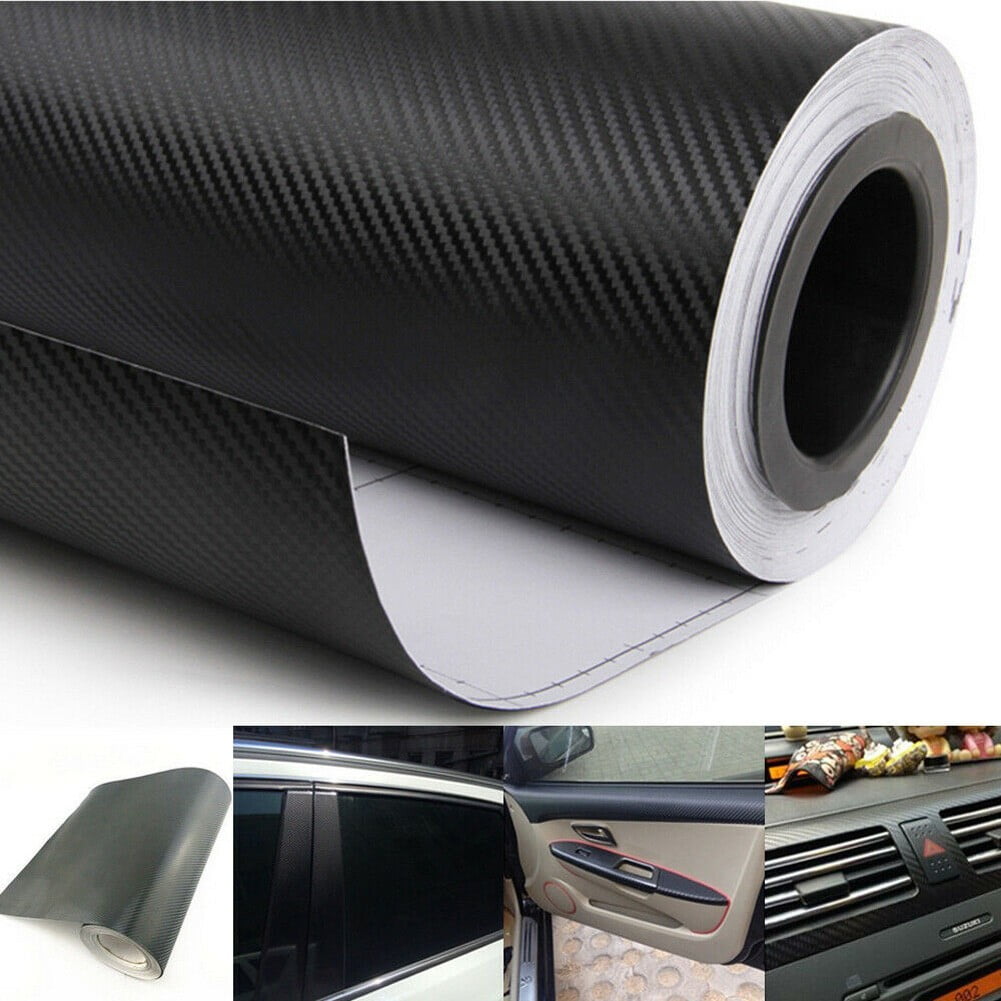 3D Car Interior Carbon Fiber Vinyl Wrap Sticker /Dashboard Trim Panel ...
