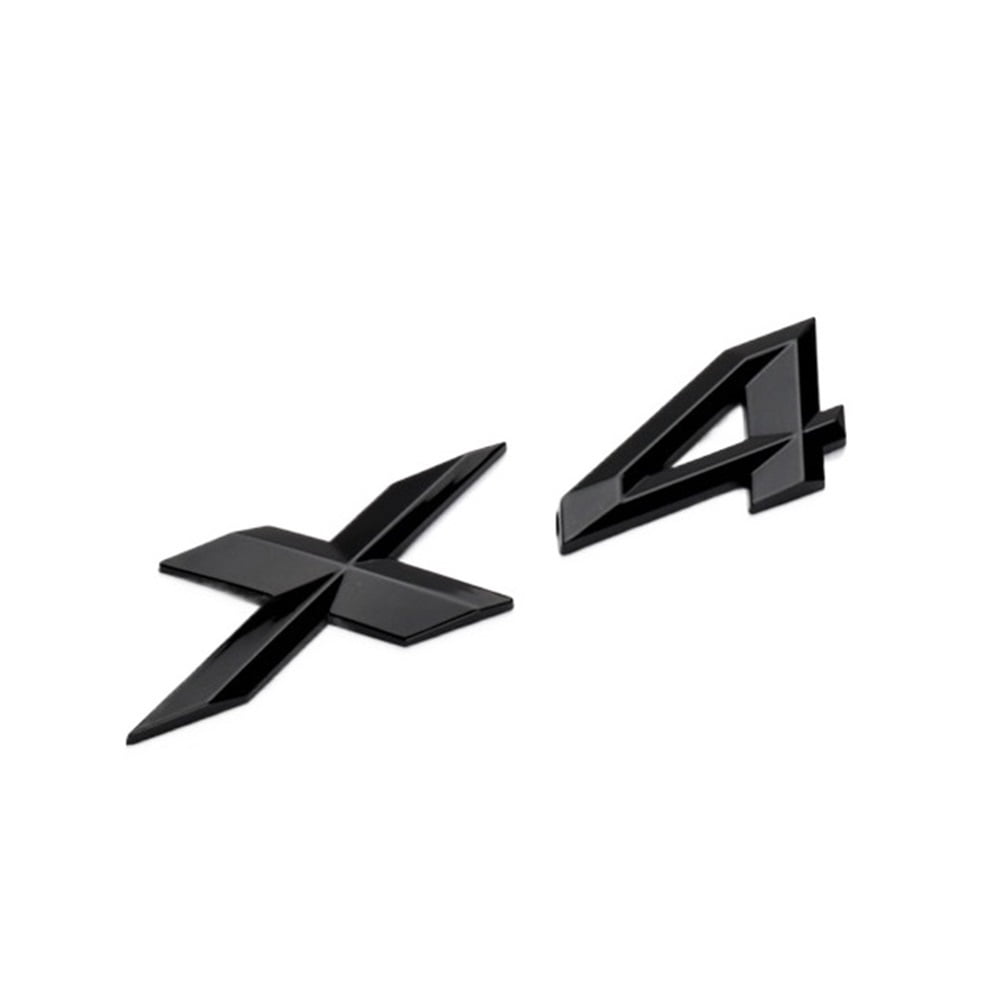 3D Car Letters Trunk Badge Sticker For BMW X1 E84 F48 X3 E83 G01 F25 X4 ...