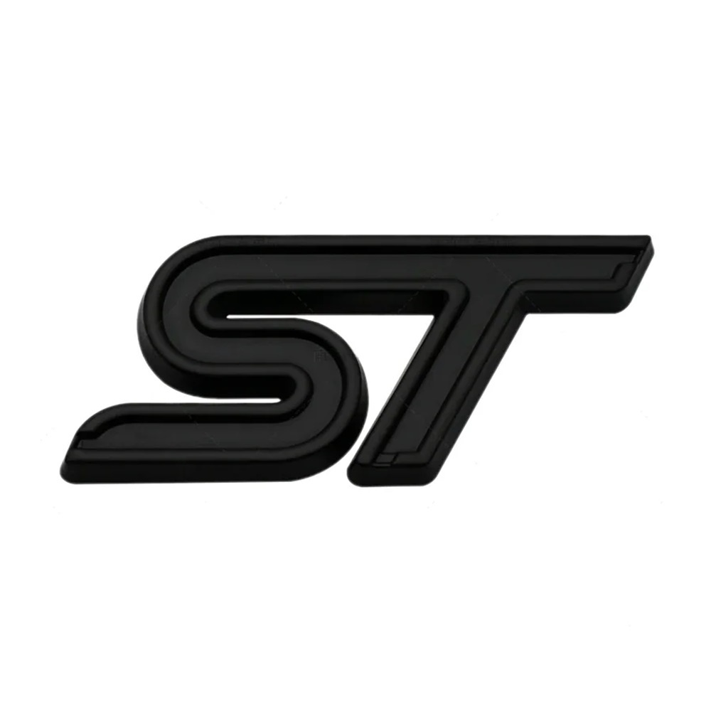 3D Car ST Rear Trunk Side Fender Emblem Badge Sticker For Ford ST Logo ...